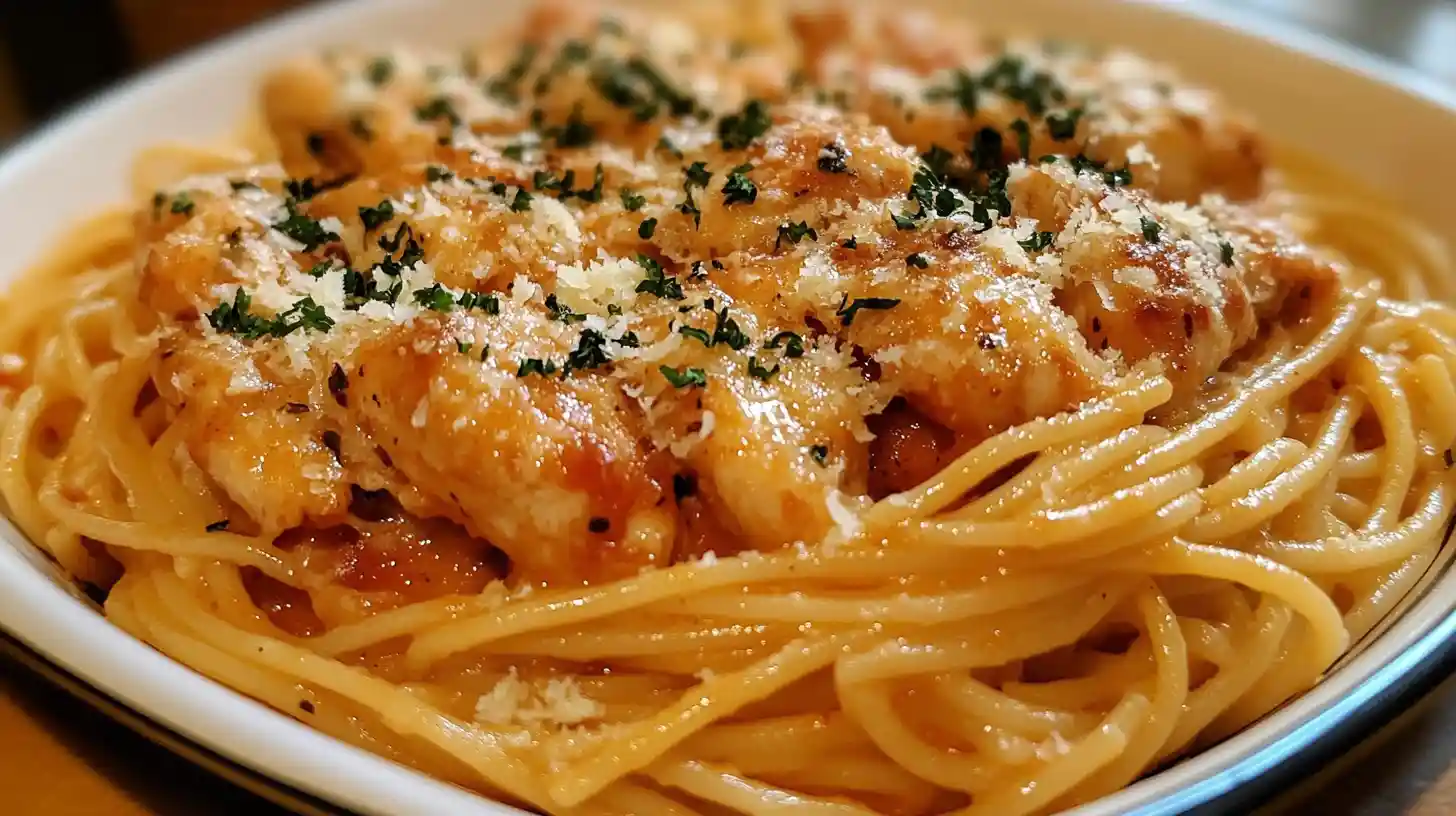 Healthy Chicken Spaghetti Recipe That Everyone Will Love